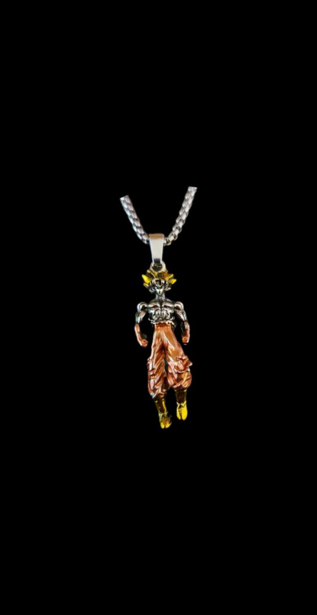 DBZ Goku Anime Dragon Ball Orange Gloves Chain - Etsy UK