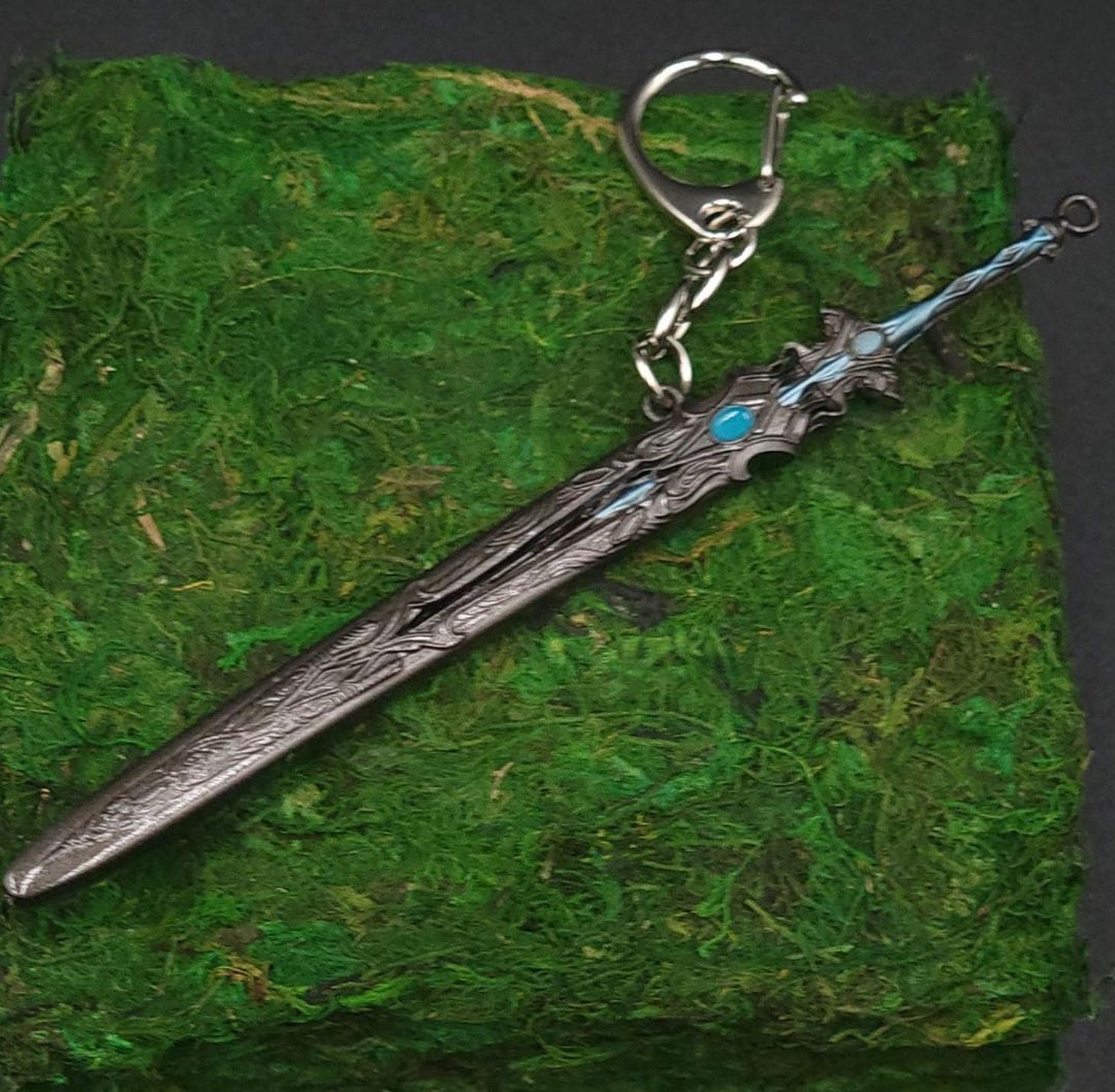 Anime Sword Keychain With Sheath Model 3 - Etsy