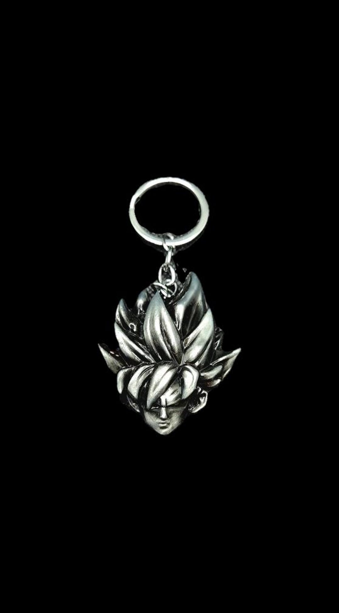 Dbz Keychain 3D Relief Goku Head Keychain Dragon Ball - Etsy