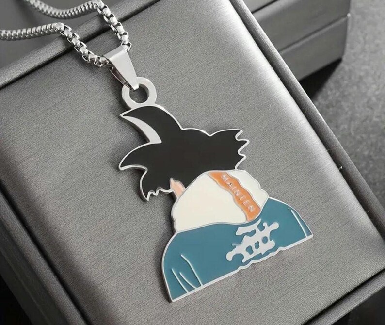 Necklace DBZ Sport Goku Anime Dragon Ball - Etsy