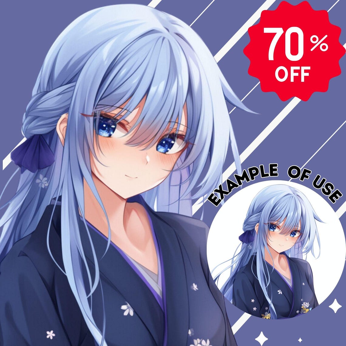 Anime Character Commission Custom Anime Original Anime Art OCP Fanart ...