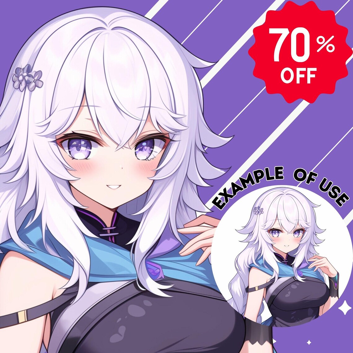 Anime Character Commission Custom Anime Original Anime Art OCP Fanart ...