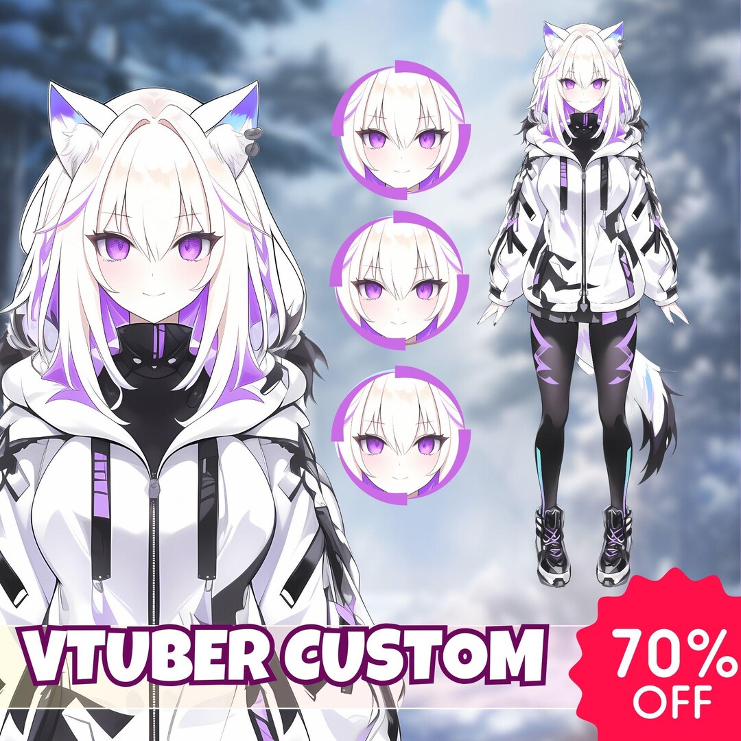 Ready to Use Vtuber / Custom Vtuber / Vtuber / Vtuber Background /png ...