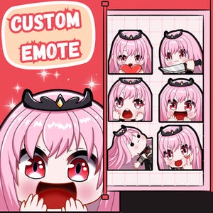 Custom Emotes | Twitch Emote for Streamer | Animated Emotes | Sticker ...