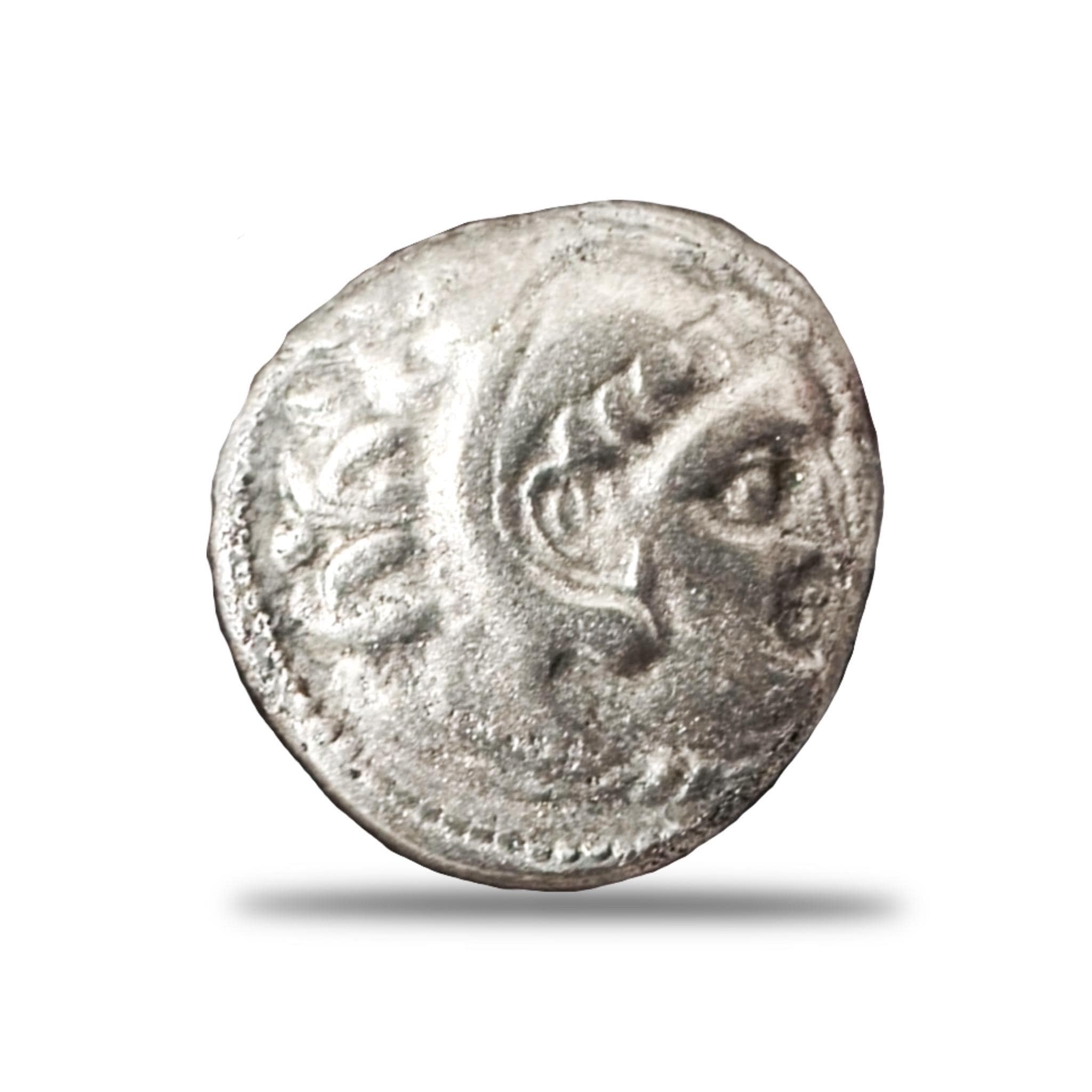 Alexander the Great Hercules Ancient Greek Hand-struck Solid Silver ...
