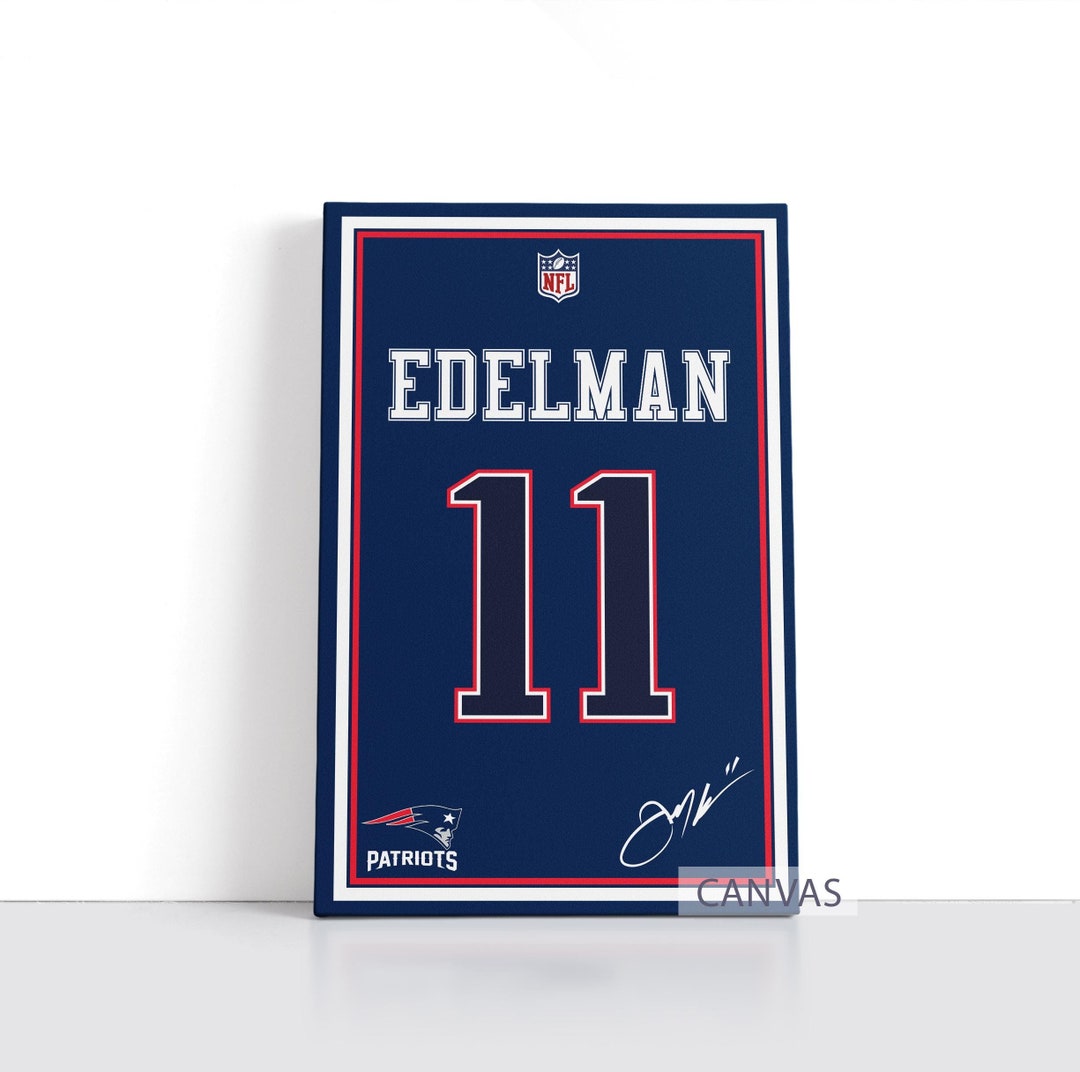 Julian Edelman Poster New England Patriots Wall Art Print Football ...
