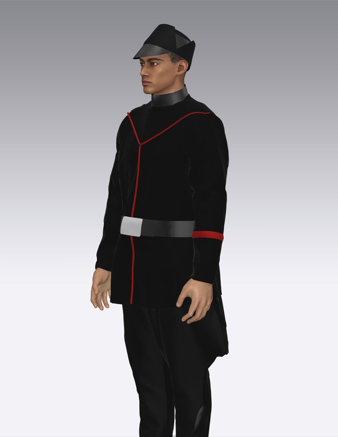 Sith Eternal Officer Jacket and Pants Digital Pattern Size S-XL Mens ...