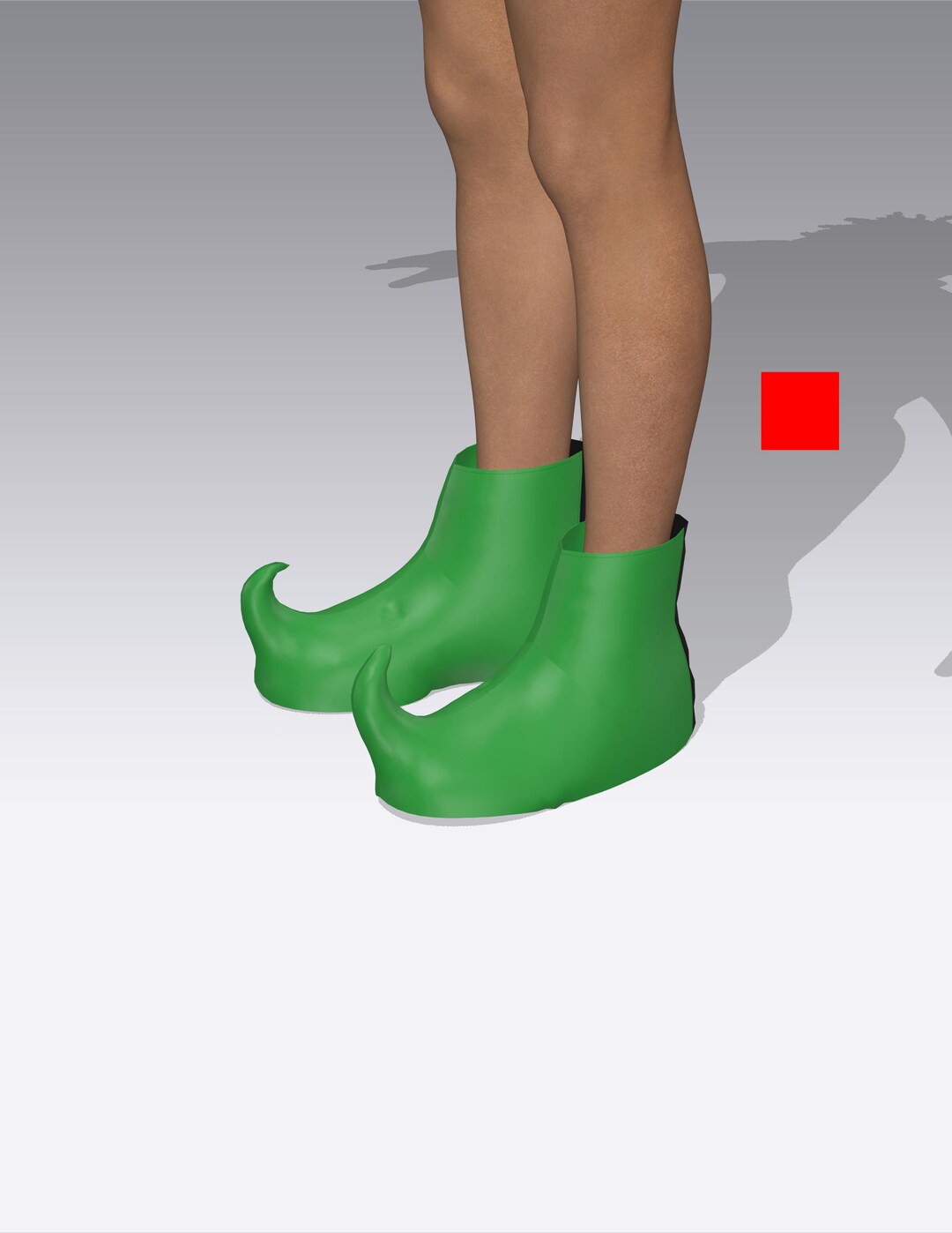 Elf Shoe Cover Digital Sewing Pattern Womens Size 5- Mens 13.5 - Etsy