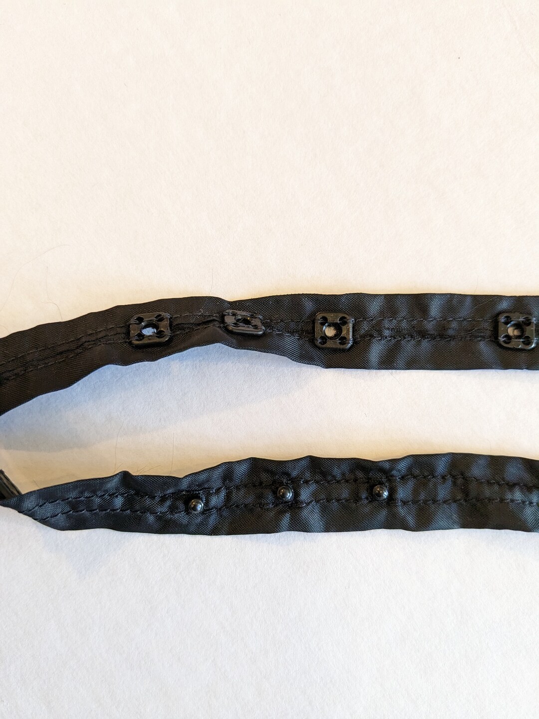 Black Snap Tape With Plastic Snaps - Etsy