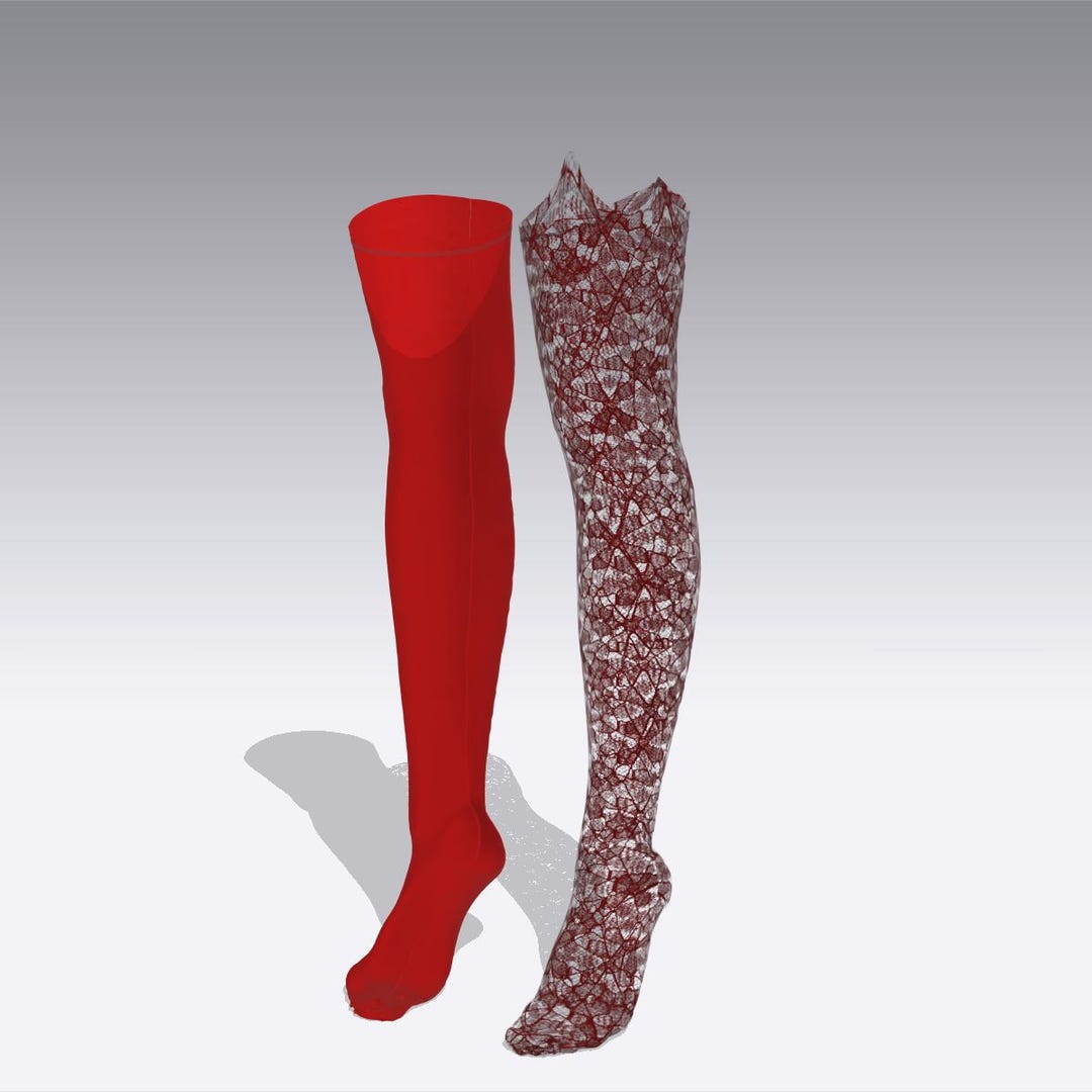 Seamed Stocking Digital Sewing Pattern Sizes A-D (see Size Chart) - Etsy UK