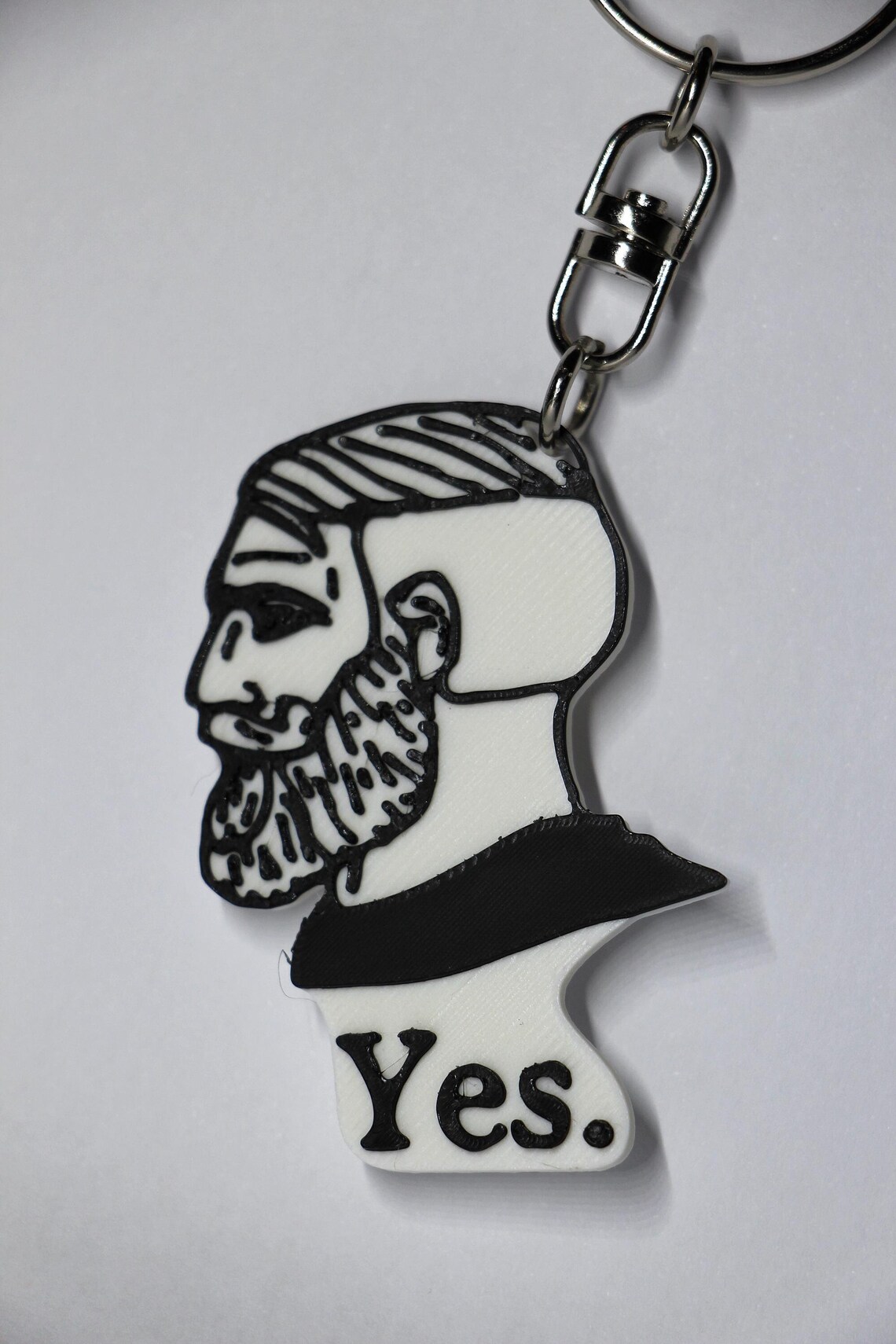 Yes Chad Meme Keychain - Etsy