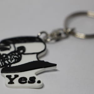 Yes Chad Meme Keychain - Etsy