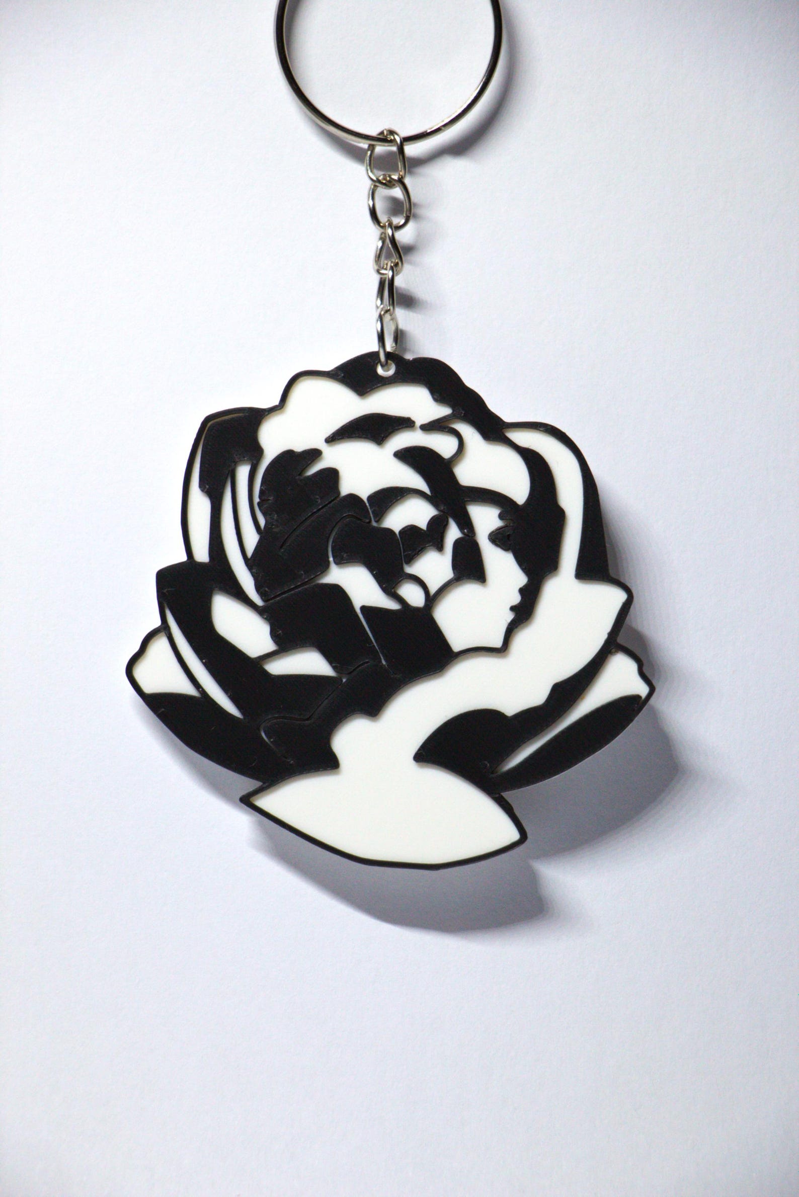 Ekko and Powder Pendant Keychain | Arcane - Etsy