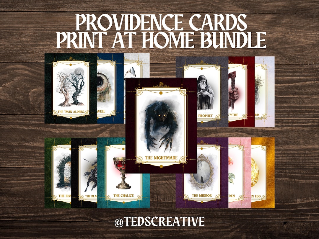 Shepherd King Providence Cards Art Prints: One Dark Window (digital ...