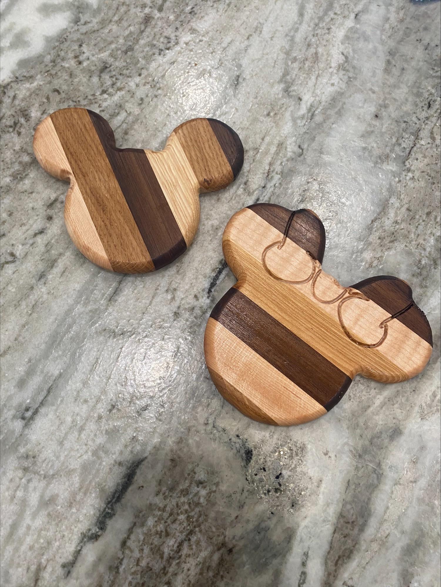 Mickey and Minnie Mouse 4" Coasters (set of 8) - Etsy