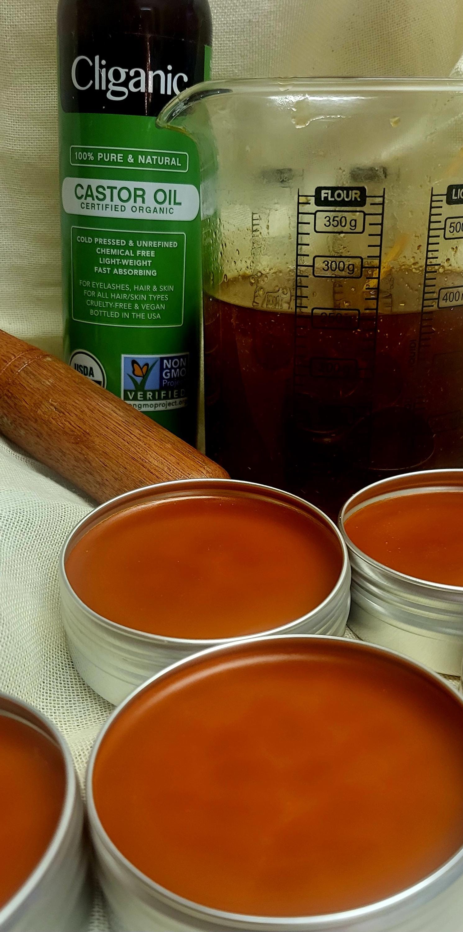 Cayenne Pepper & Castor Oil Salve - Double Extraction - Powerful ...