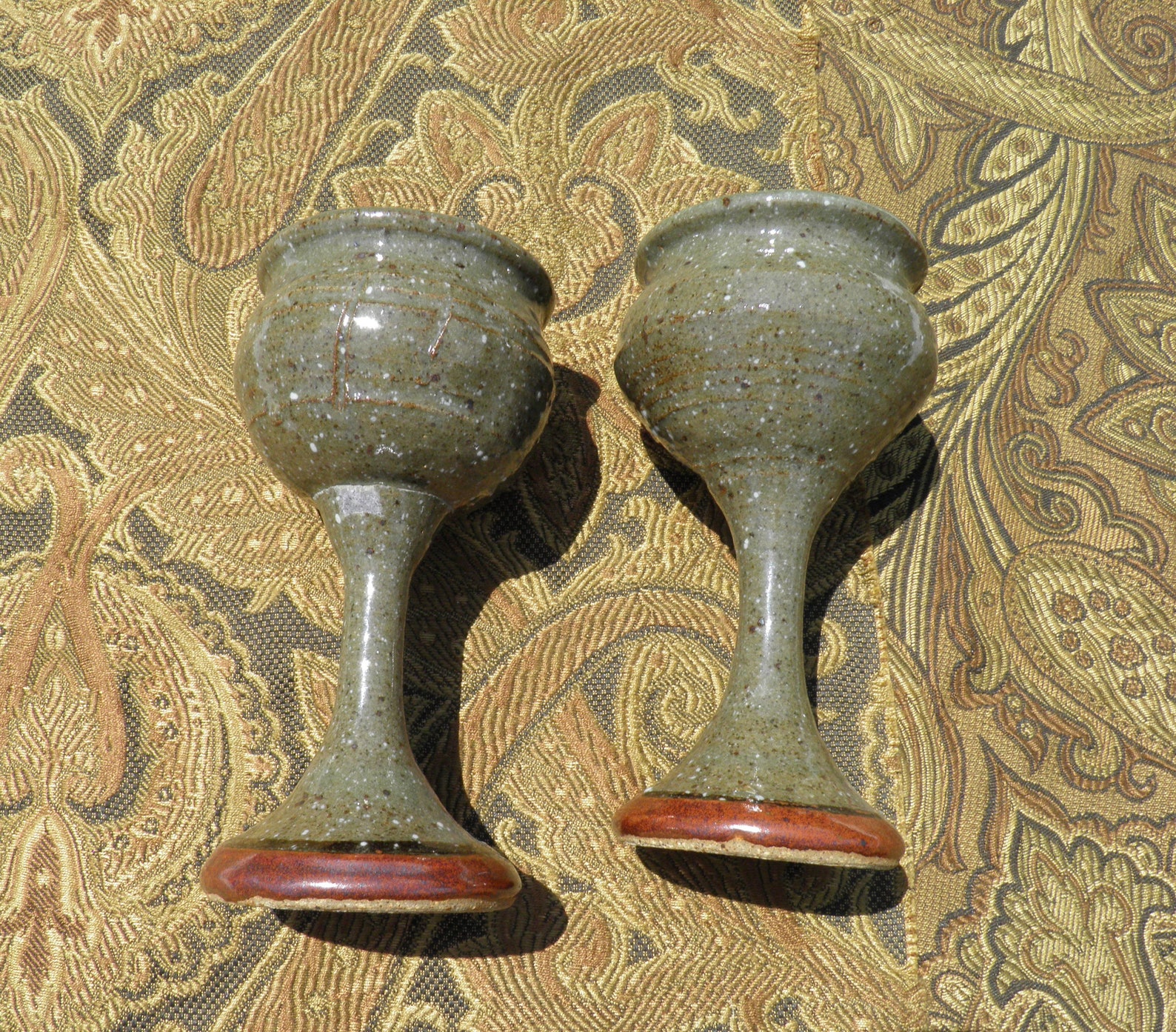 Stoneware Pottery Chalices Medieval Handcrafted Handthrown | Etsy