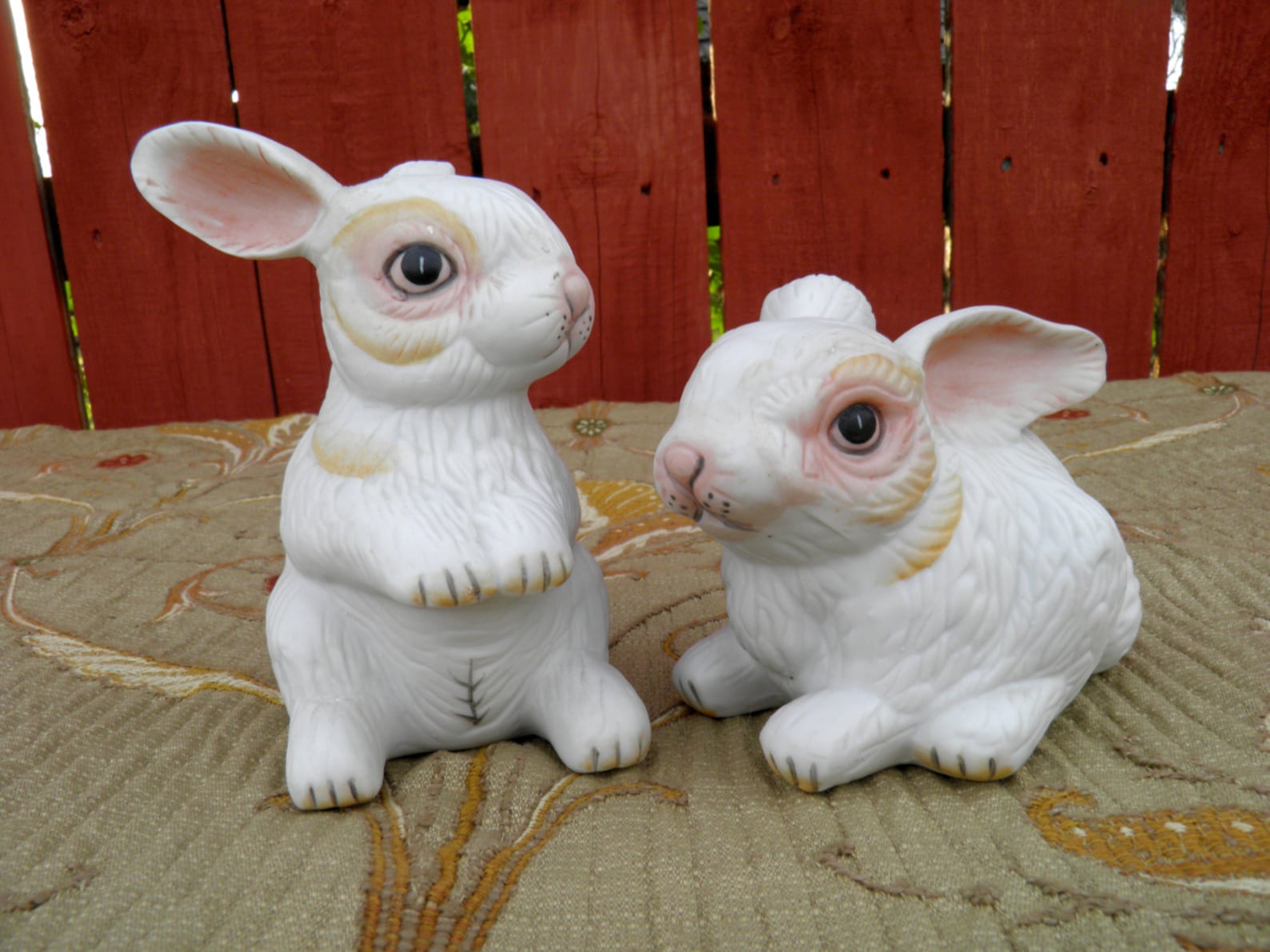 Royal Crown Porcelain Bisque Easter Bunny 1984 Large Bunny | Etsy