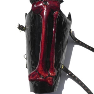 Womens Leather Valkyrie Fantasy Armor Single Leg Greave - Norse Goddess ...