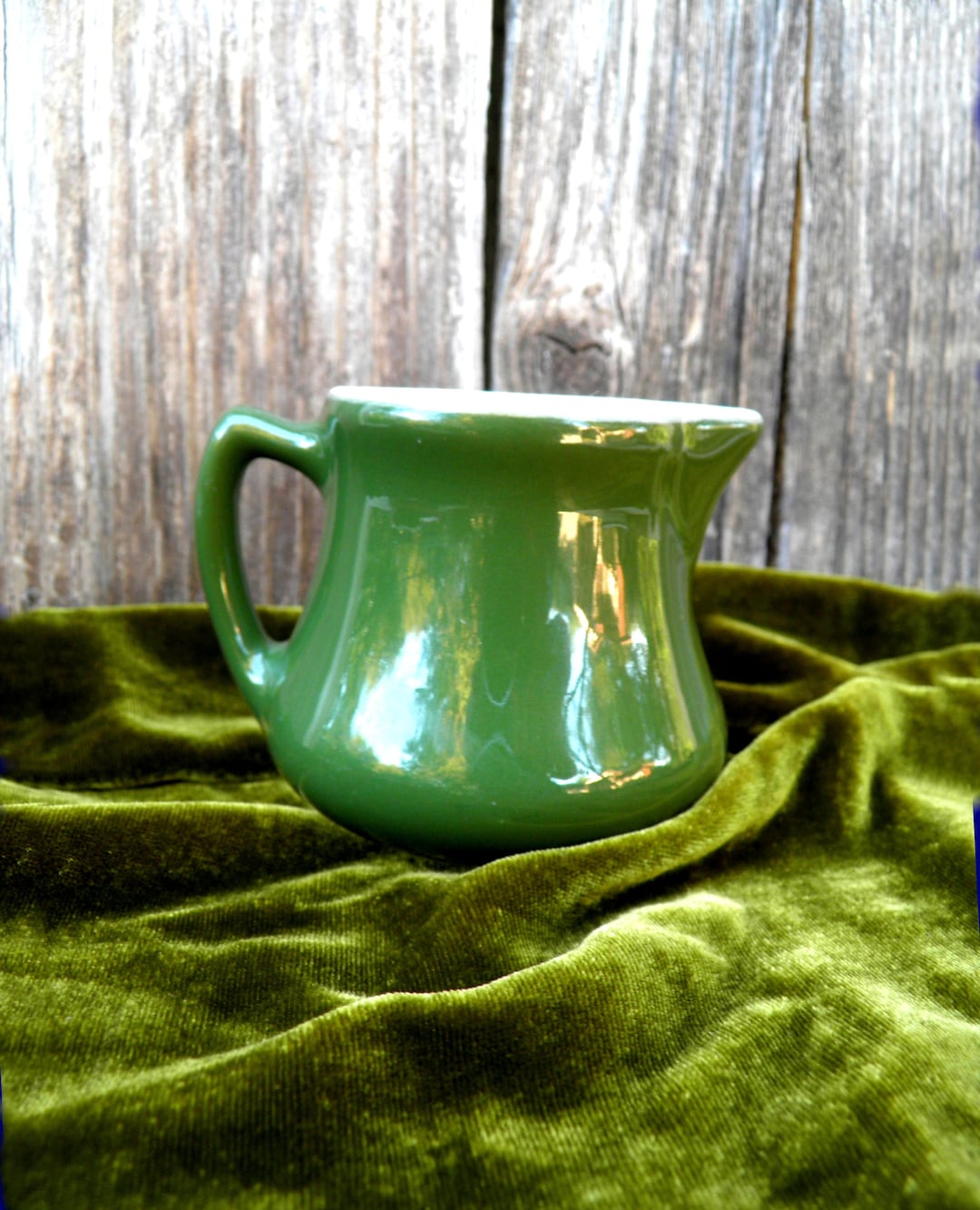 C1950's-60's Hall Restaurant Ware Small Pot Belly China Creamer or ...