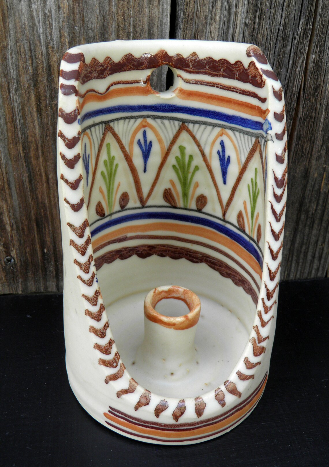 Spanish Taper Candle Wall Sconce, Mexico/toledo Spain Tabletop Candle ...