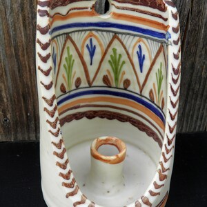 Spanish Taper Candle Wall Sconce, Mexico/toledo Spain Tabletop Candle ...