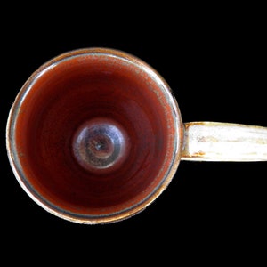 Hand-thrown Stoneware Pottery Coffee Mug, Rustic Fall Pot Belly Cup ...