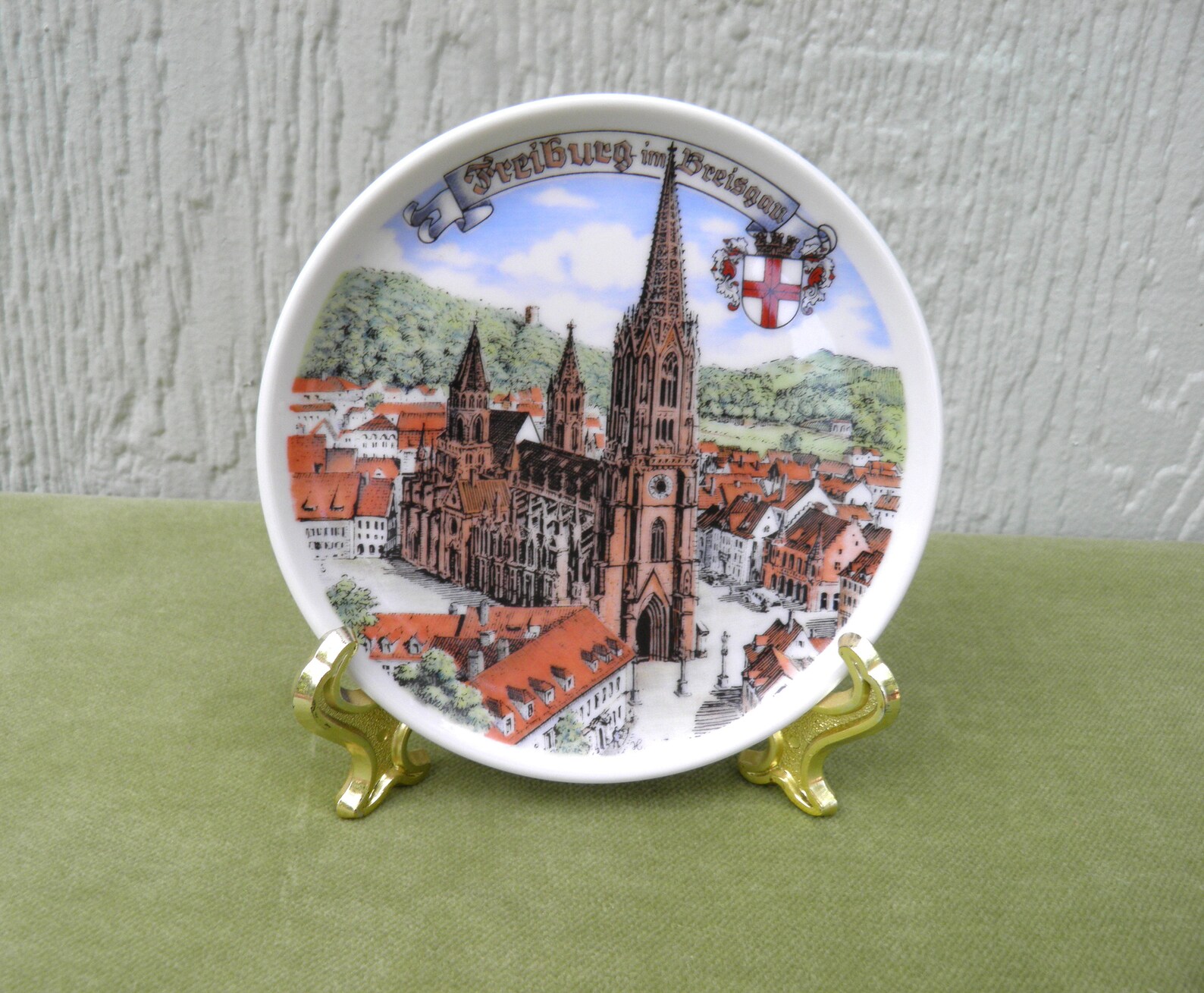 1990 German Decorative Ceramic 4 Inch Wall Plates | Etsy