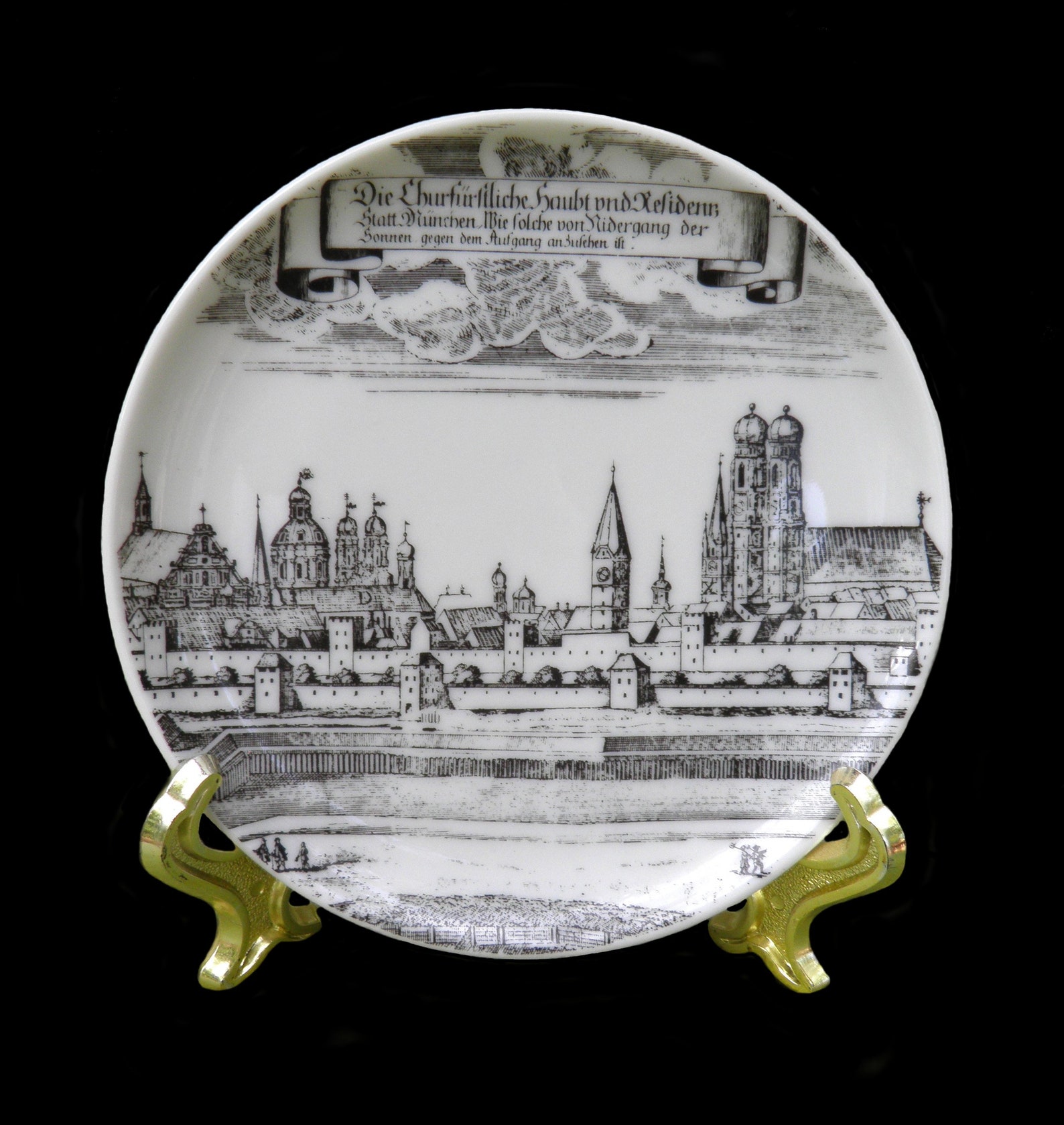 1990 German Decorative Ceramic 4 Inch Wall Plates | Etsy