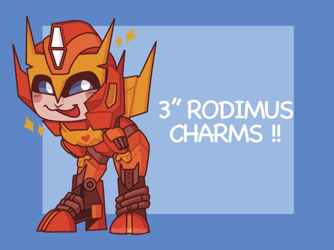Rodimus Chibi Charm - Etsy