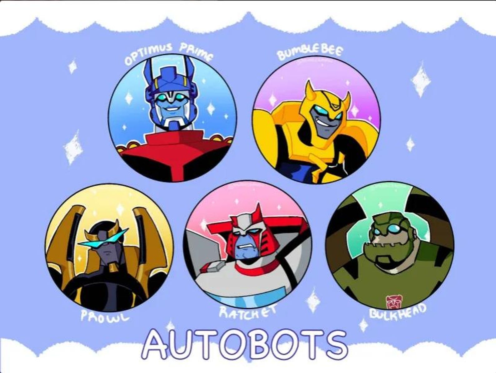 Transformers Animated Button Pins - Etsy