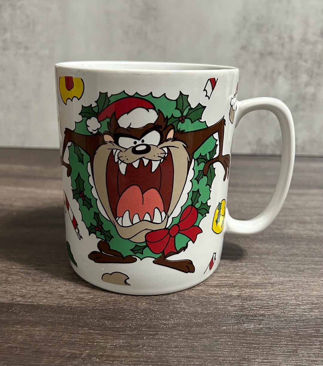 Taz Tasmanian Devil Oversized Christmas Coffee or Soup Mug Sakura ...