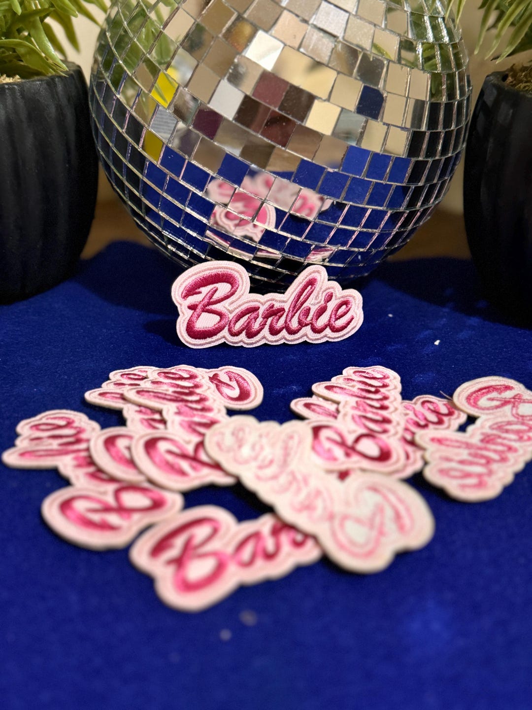 Classic Barbie Girl Small Hat Filler Embroidered Iron on Patch Barbie Patches for Her Trucker ...
