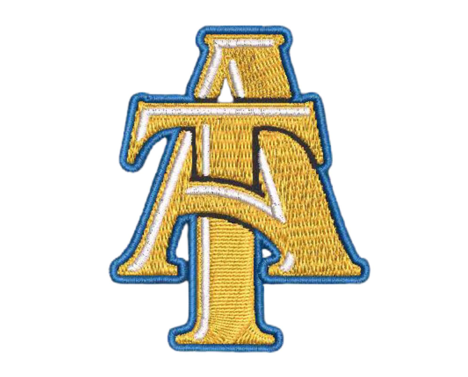 A&T Aggies College Embroidered Patch Iron on Custom College Teams ...