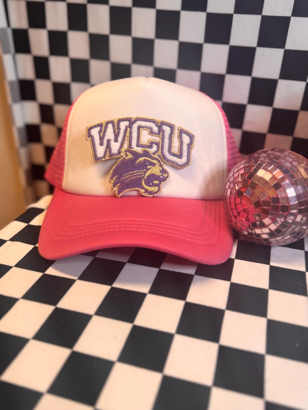 WCU Catamounts Football Inspired Logo Embroidered Patch Iron on Western ...