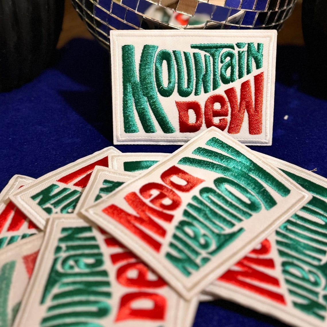 Do the Dew Inspired Embroidered Iron on Patch Trucker Hat Hat Bar Soda ...
