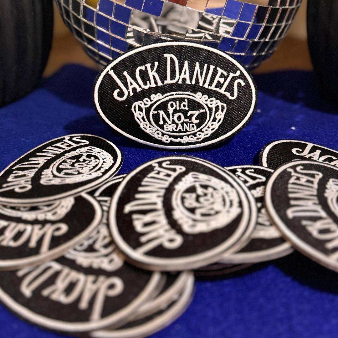 Smooth as Whiskey Retro Embroidered Iron on Patch Jack Daniels Patch ...