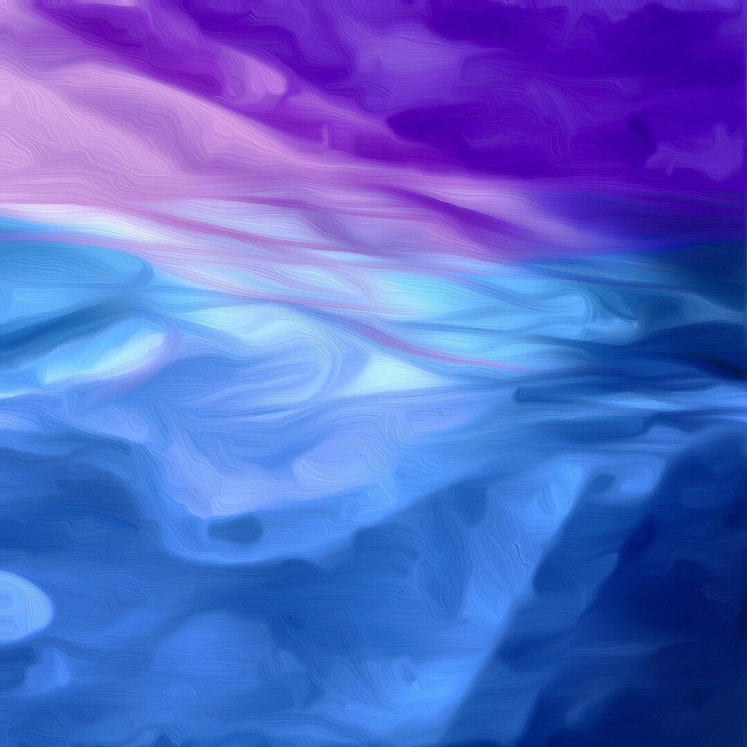 Fine Art Paper Print “arctic Separation I” | Abstract Expressionism ...