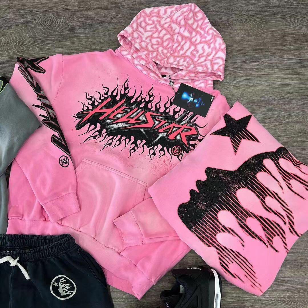 Hellstar Tracksuit, Vintage Washed Logo - Etsy