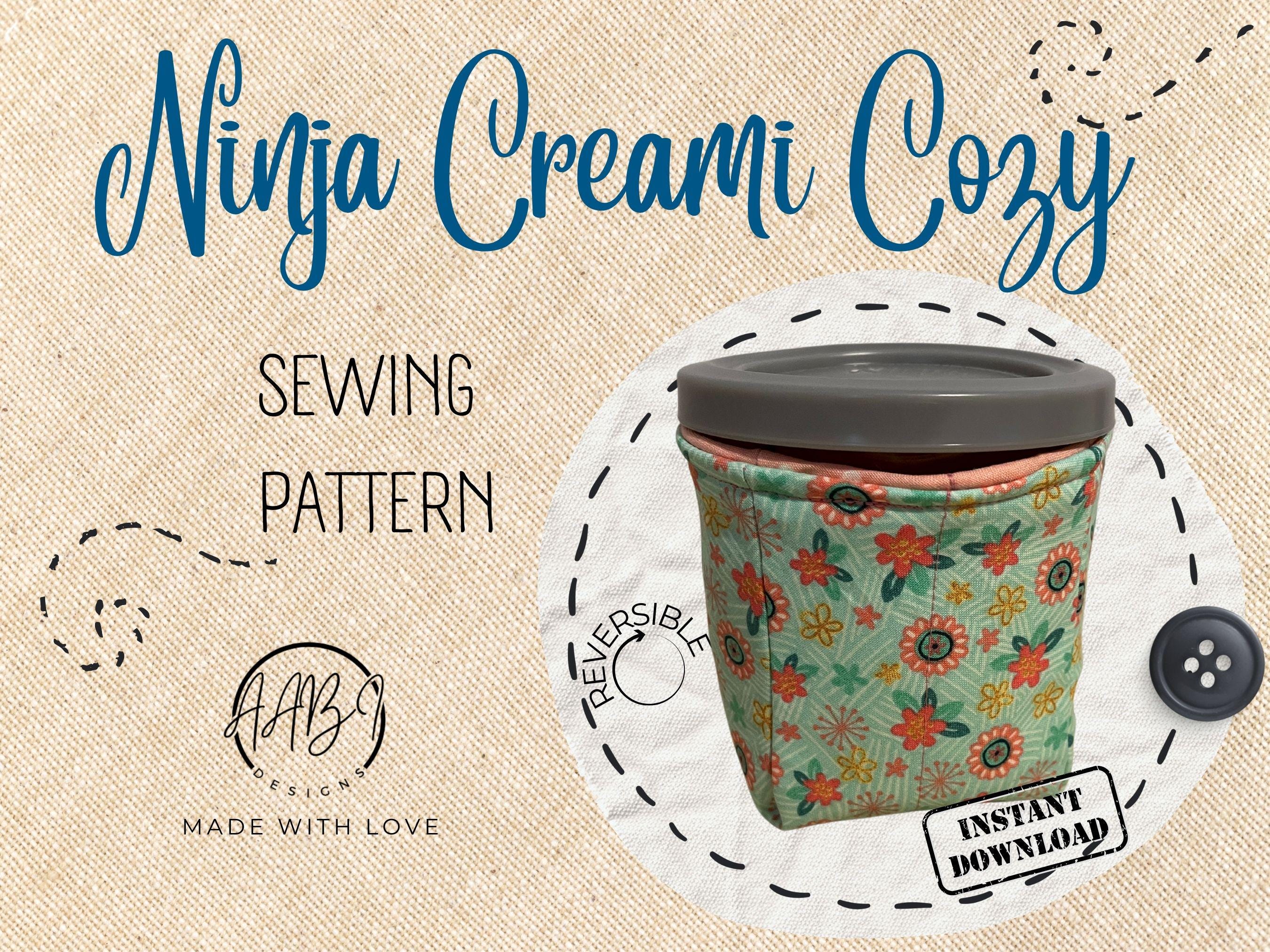 Ninja Creami Cozy Sewing Pattern | PDF Digital Download | Reversible ...