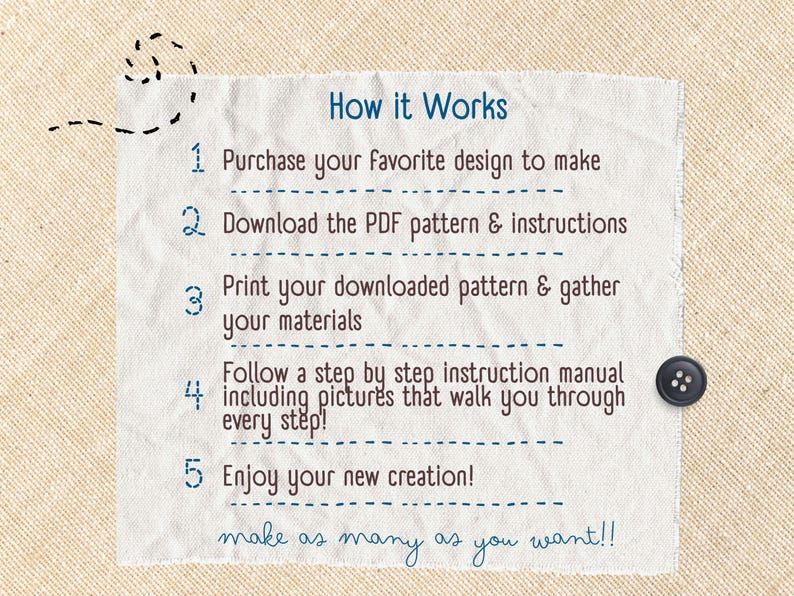 Coffee Cozy Sewing Pattern | PDF Digital Download | Reversible ...