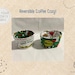 Coffee Cozy Sewing Pattern | PDF Digital Download | Reversible | How to ...