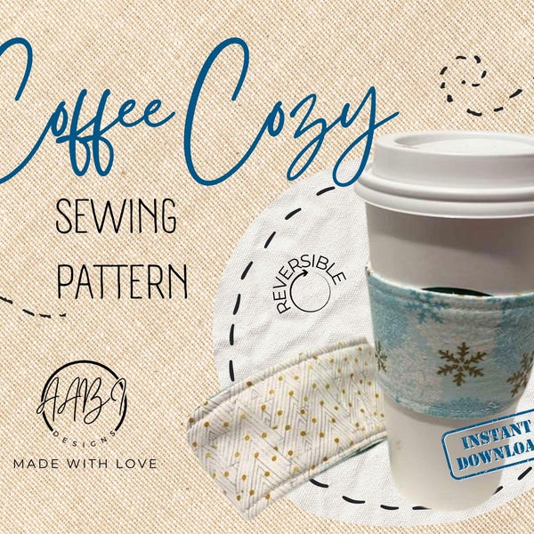 Coffee Cozy Pattern - Etsy