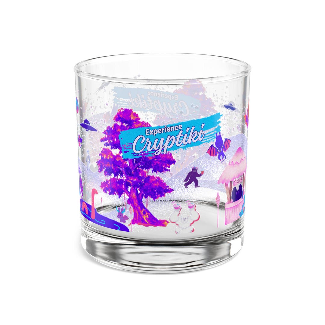 Experience Cryptiki Cryptids Rocks Glass, 10 Oz. - Etsy