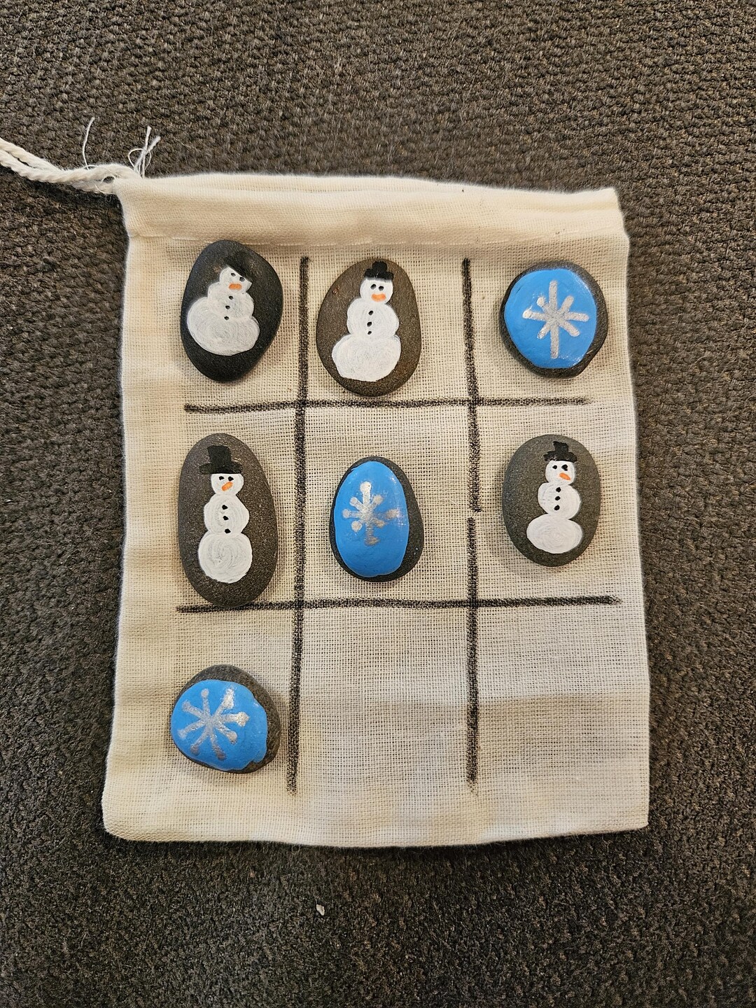 Hand Painted Tic Tac Toe Boards - Etsy