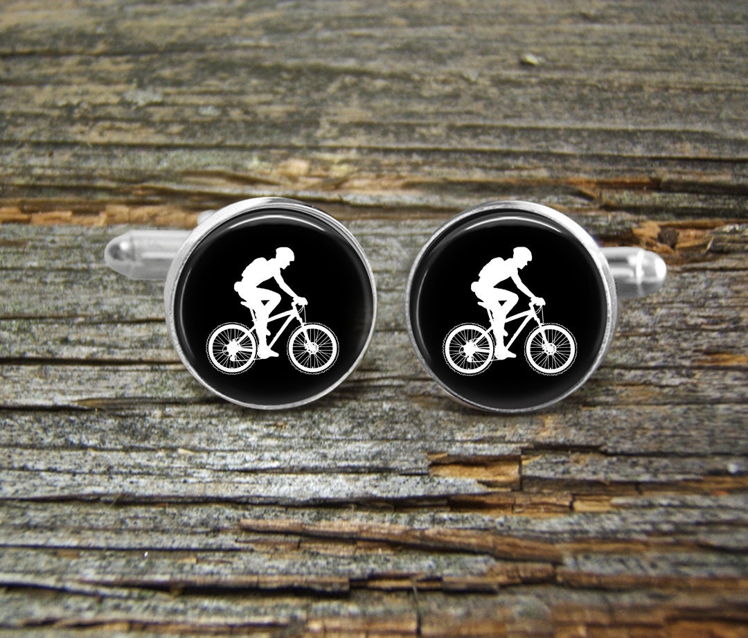 Mountain Bike Cufflinks Weddingcufflink Man Gift Jewelry - Etsy