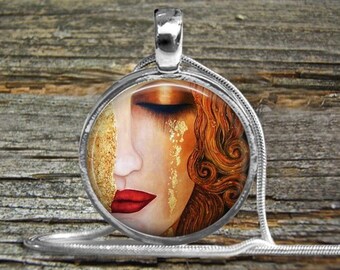 Gustav Klimt Famous Paintings Women in Gold Adele - Etsy