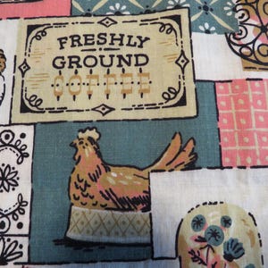 34" Wide Country Kitchen Fabric. 1/2 Yard. - Etsy