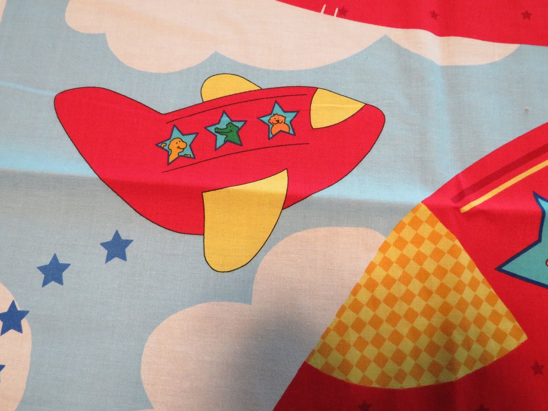 Soaring Skies Airplane Stuffable Fabric Panel. 35" X 44" - Etsy
