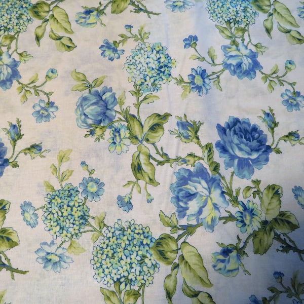 Waverly Rose Fabric - Etsy